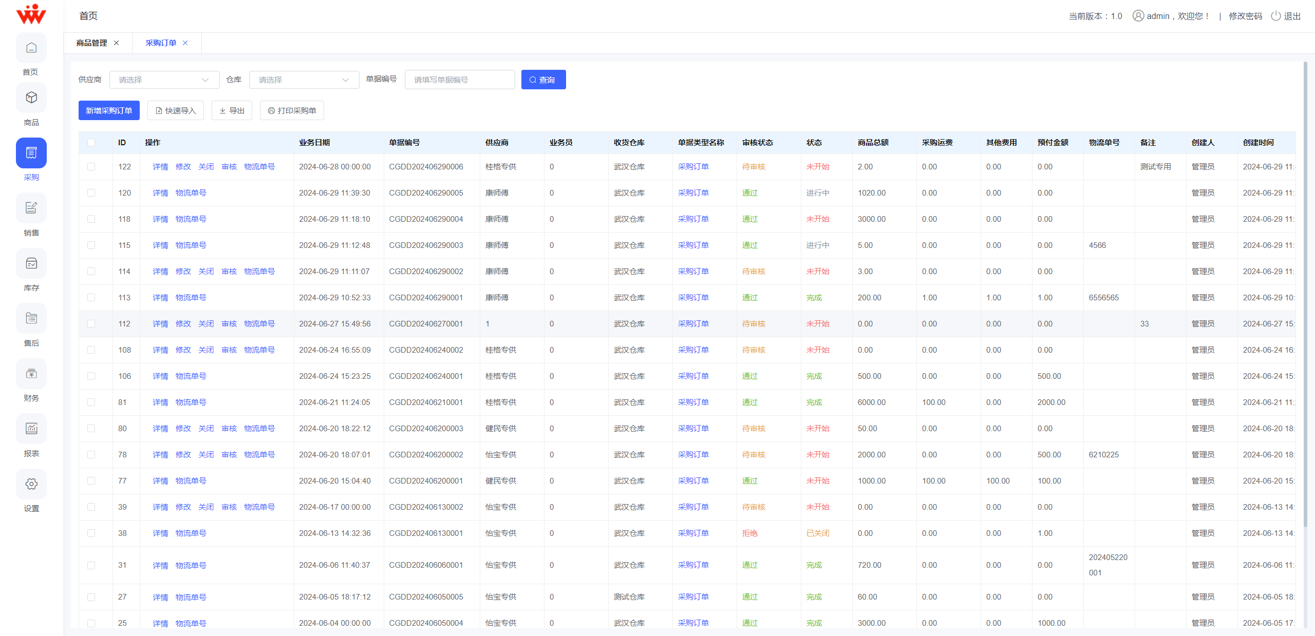 java+springboot+vue3.玖玖云电商ERP-进销存-WMS仓库管理-电商ERP+SAAS+前后端源码: java+springboot+vue3.玖玖云电商ERP-进销存 ...